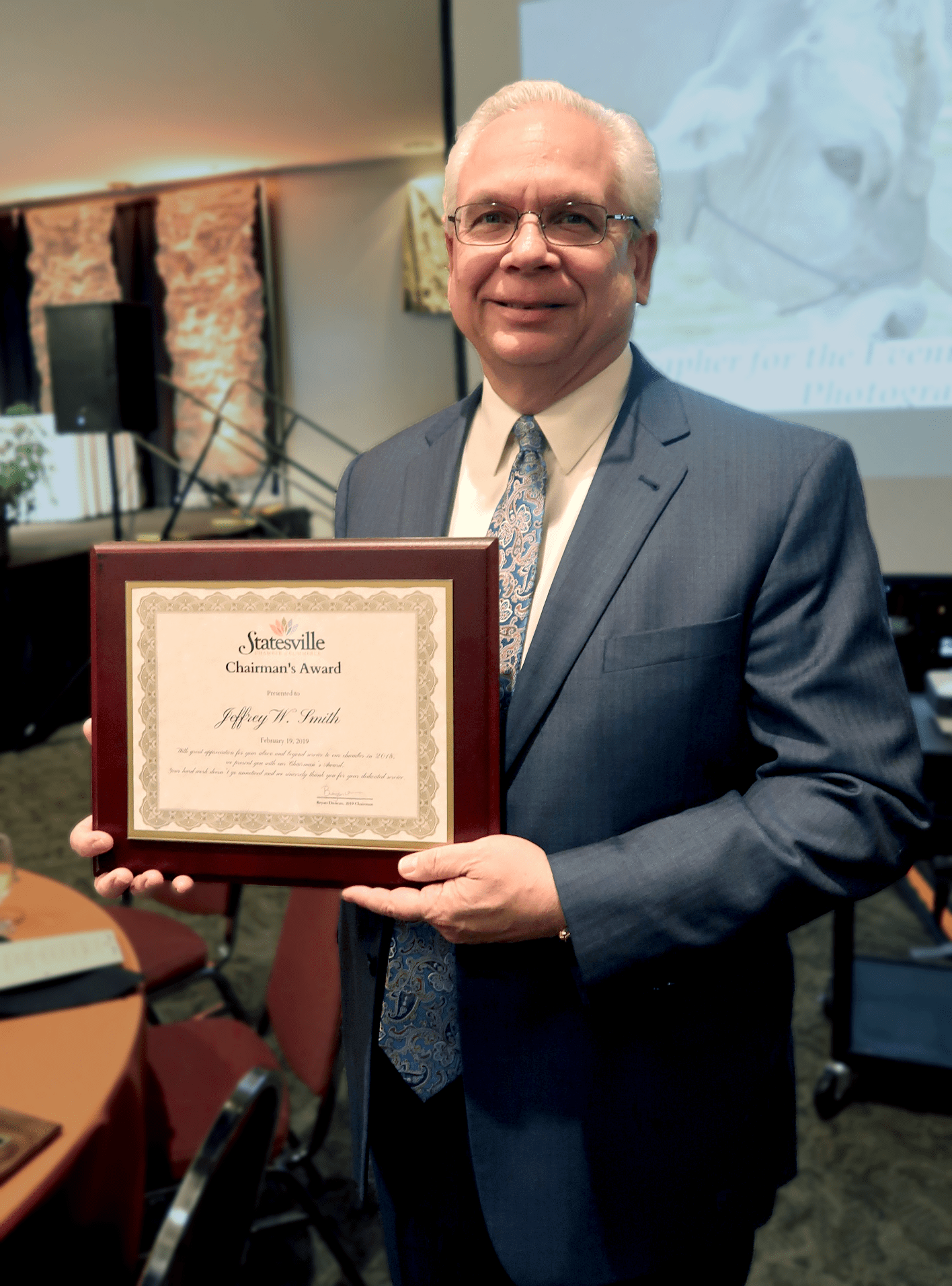 Jeff Smith, CEO of Piedmont HealthCare is awarded 2018 Chairman's Award ...